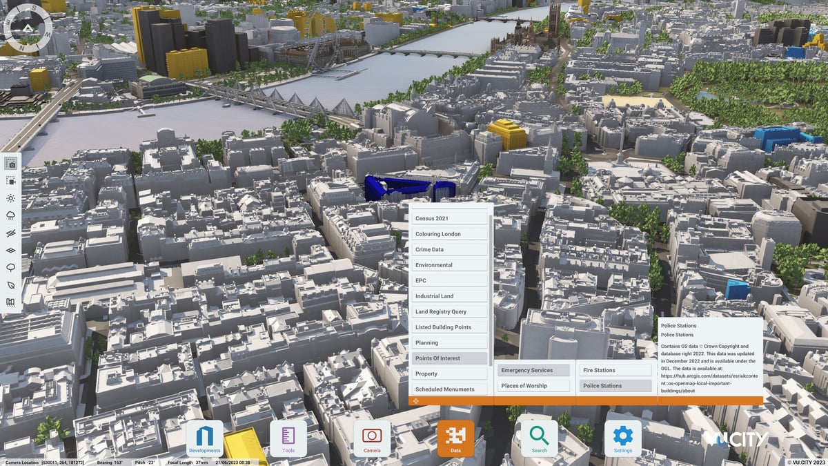 cityscape visualisation