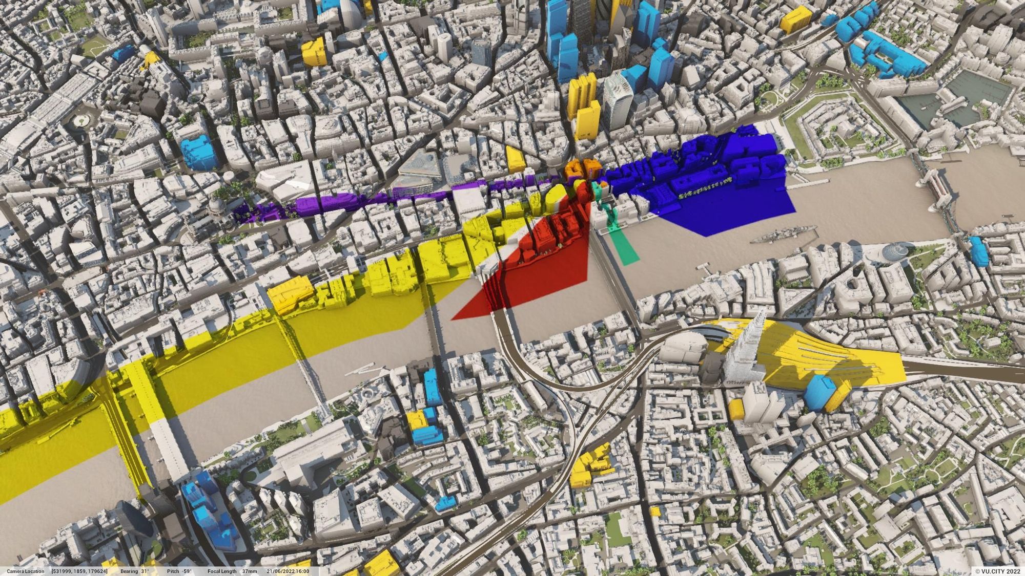 3D Model of London & Digital Twin for Urban Planning & Design
