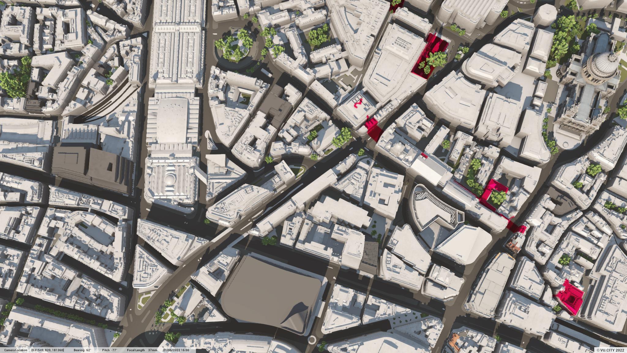 3D Model of London & Digital Twin for Urban Planning & Design
