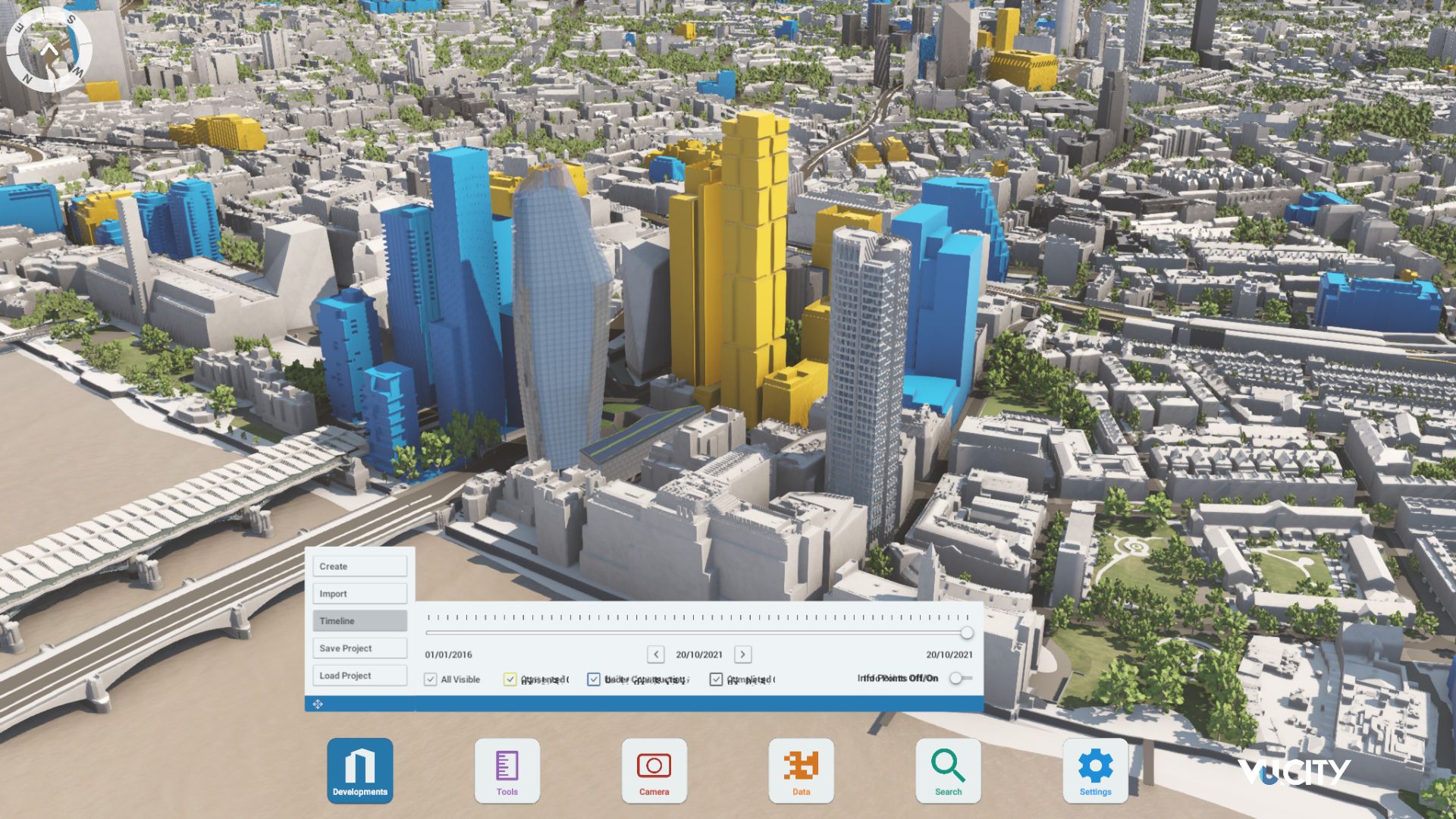 3D Model of London & Digital Twin for Urban Planning & Design