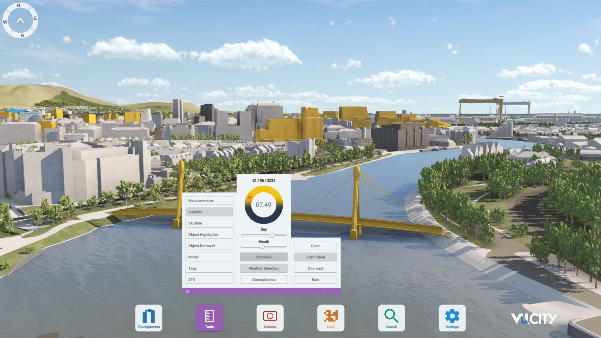 3D Model of Belfast & Digital Twin for Urban Planning & Design